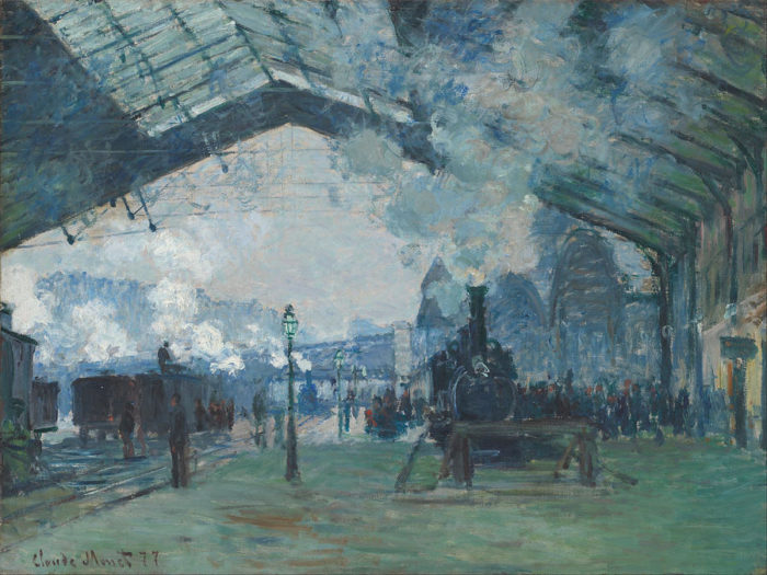 Claude Monet Arrival Of The Normandy Train Art Gallery