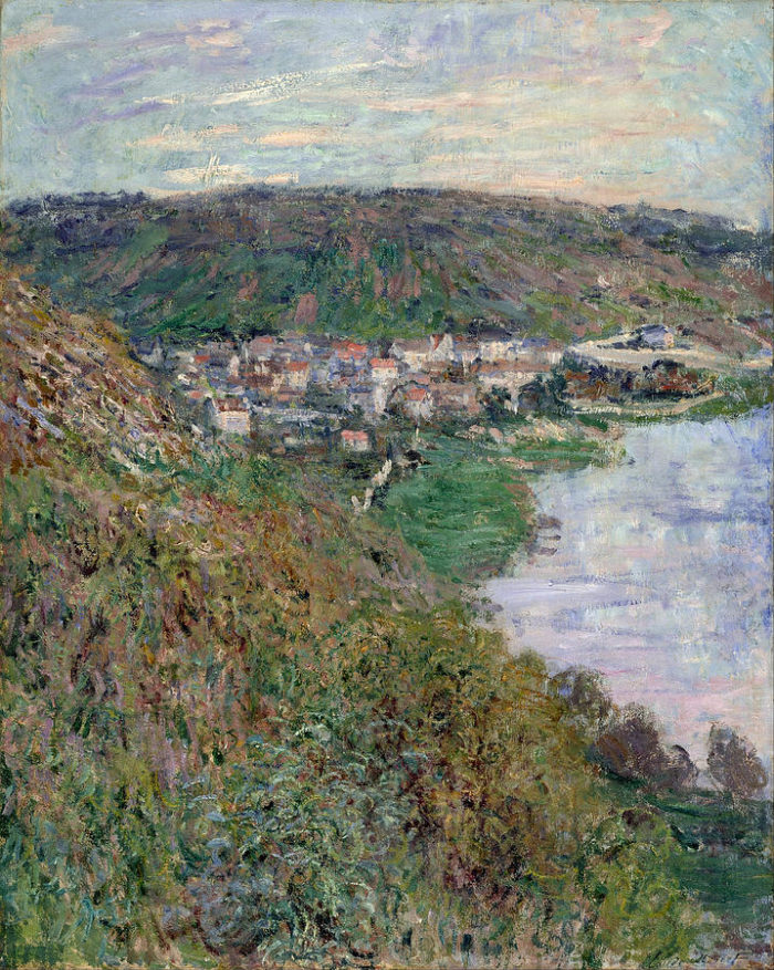 Claude Monet View Of Vetheuil – Art Gallery